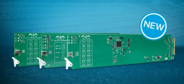 AJA, 14 개의 새로운 OpenGear® 호환 랙 프레임 카드 출시! – ajakorea