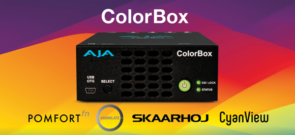 AJA, ColorBox를 위한 통합 파트너 발표 - AJAKOREA